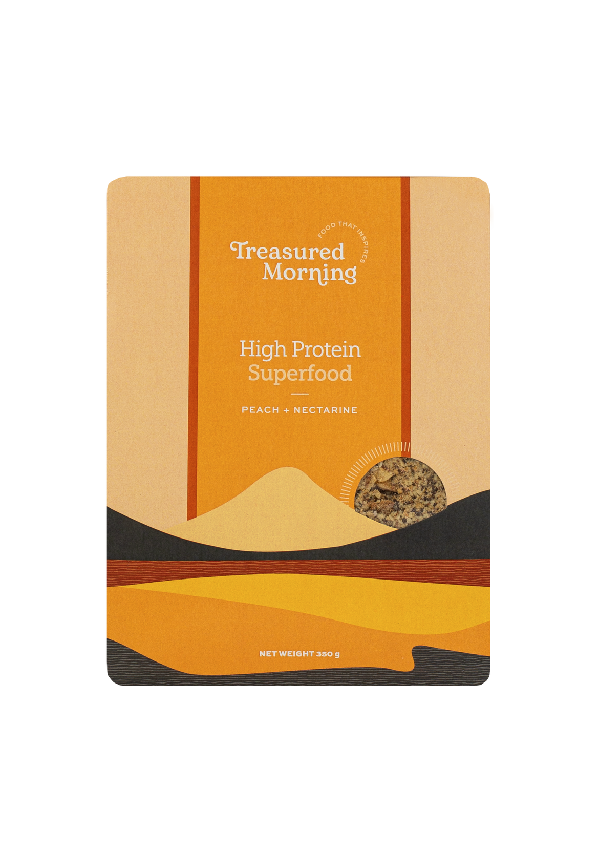 Peach + Nectarine | High Protein Cereal | Treasured Morning