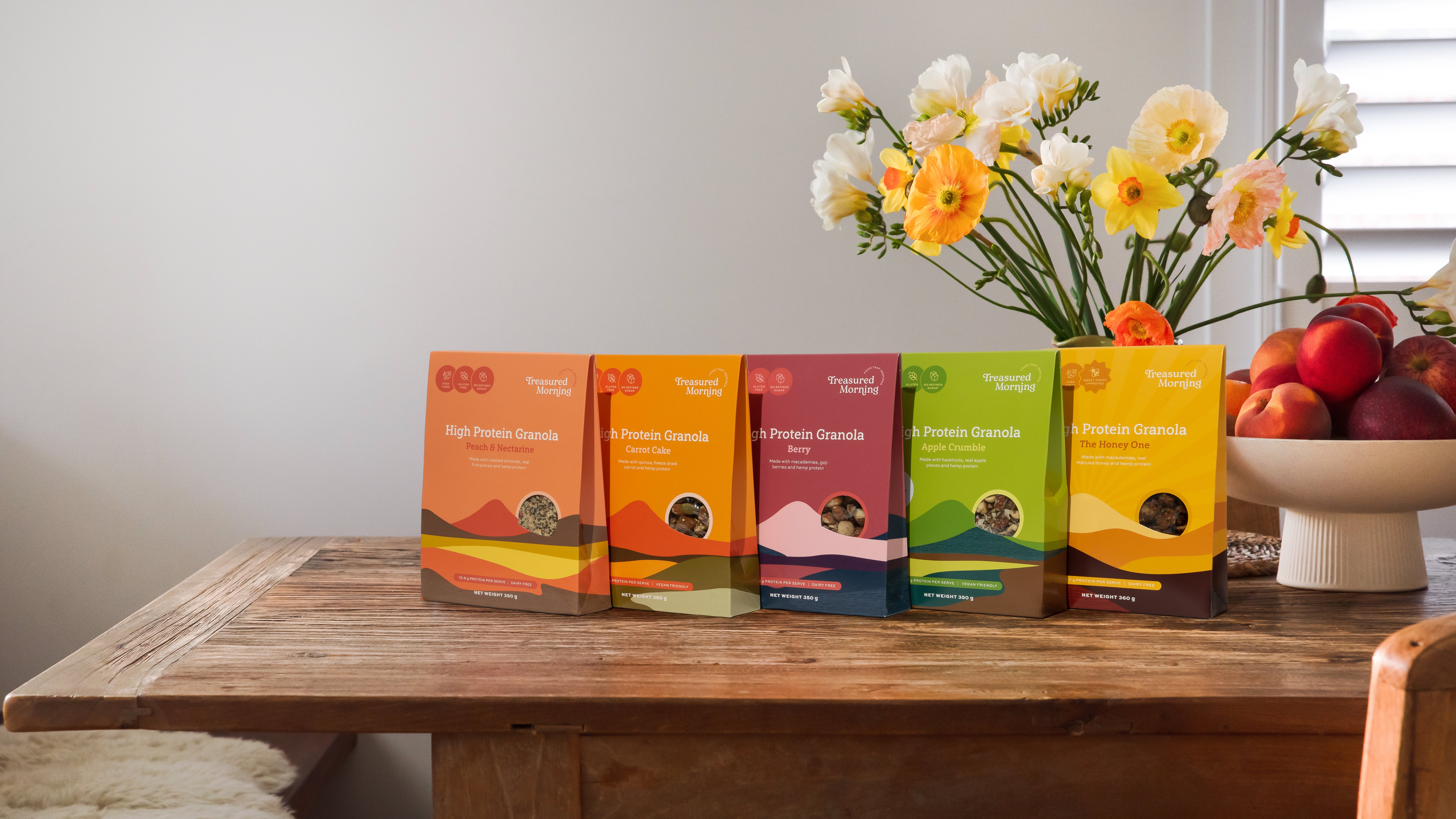 Treasured Morning | High Protein Granola